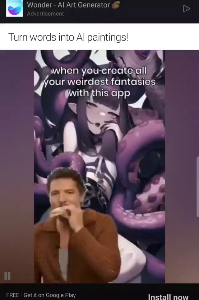 Wonder - Al Art Generator Turn words into Al paintings! when youcreate ...