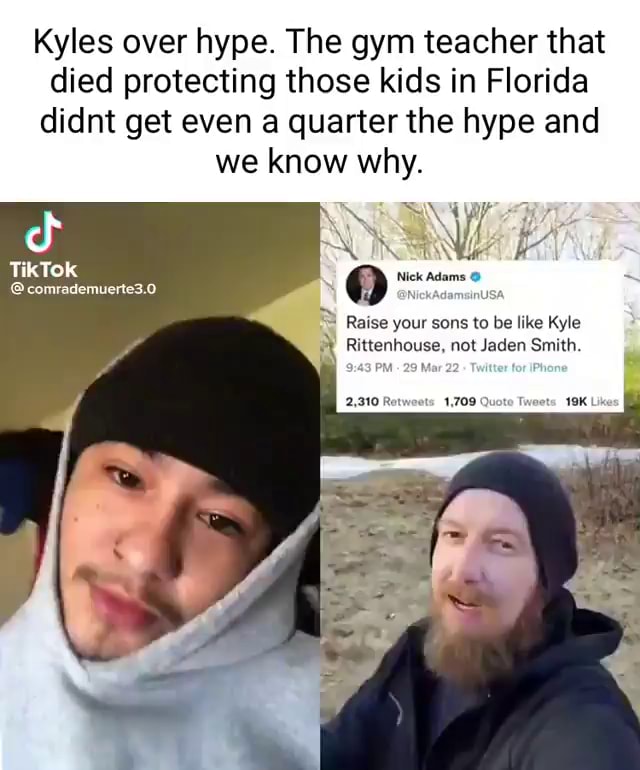 Kyles over hype. The gym teacher that died protecting those kids in ...