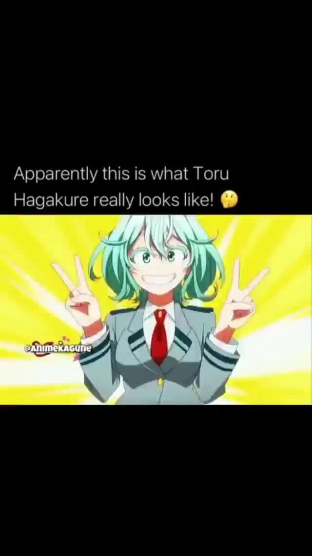 Apparently this is what Toru Hagakure really looks like! @ - iFunny