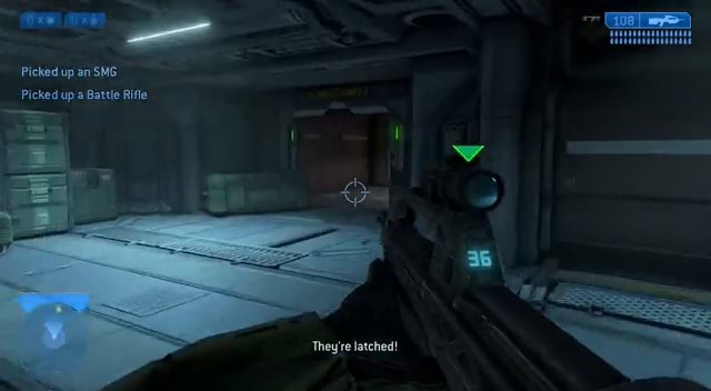 Vee - Picked up an SMS Picked up a Battle Rifle 'They're latched! - iFunny