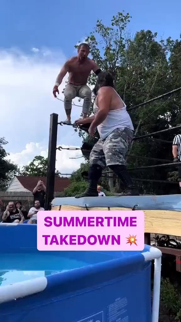 Kiddie Pool Royal Rumble! 🤼‍♂️💥 (gcwtiktoks/TikTok) . . . . . # ...