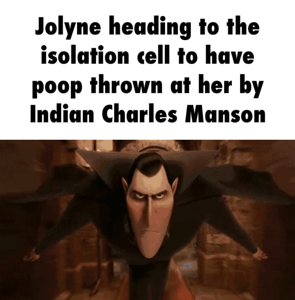 Jolyne heading to the isolation cell to have poop thrown at her by ...