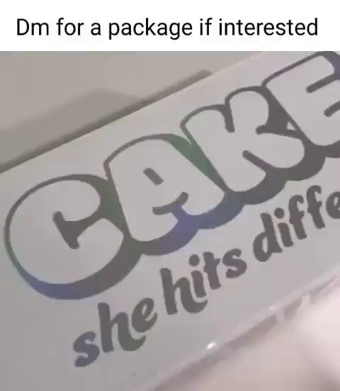 Dm for a package if interested - iFunny