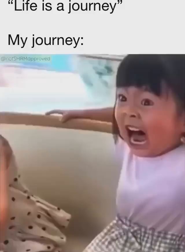 Ife IS a journey My journey: otSHRMapproved = gs, Sie de - iFunny