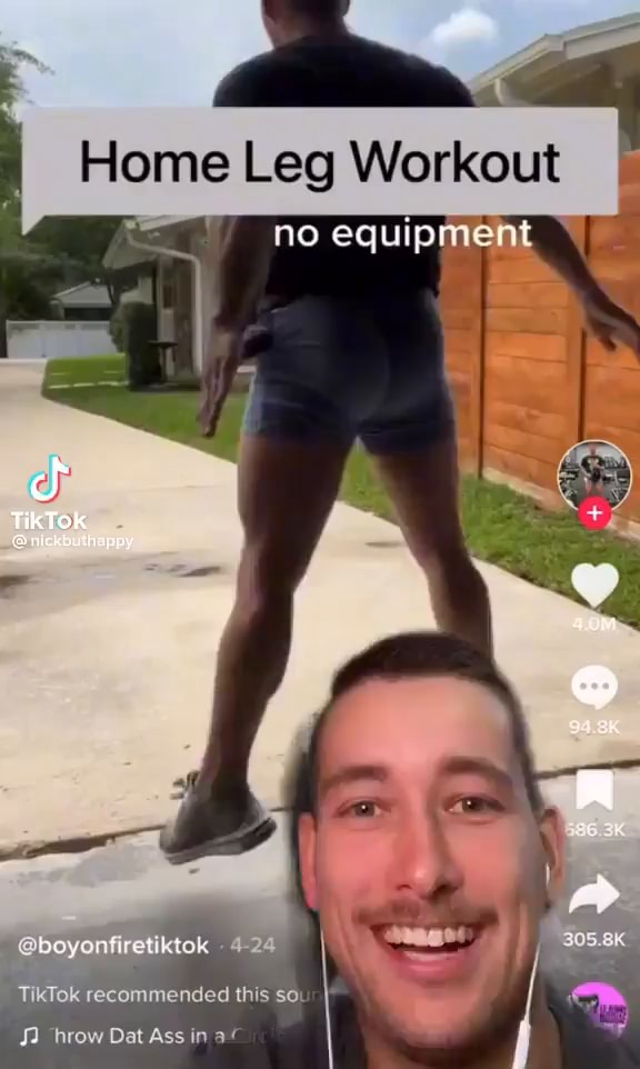 Flome Leg Workout no equipment @boyonfiretiknok TikTok recommended this ...