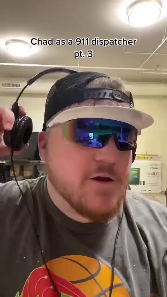Chad as a 911 dispatcher pt. 3 - iFunny