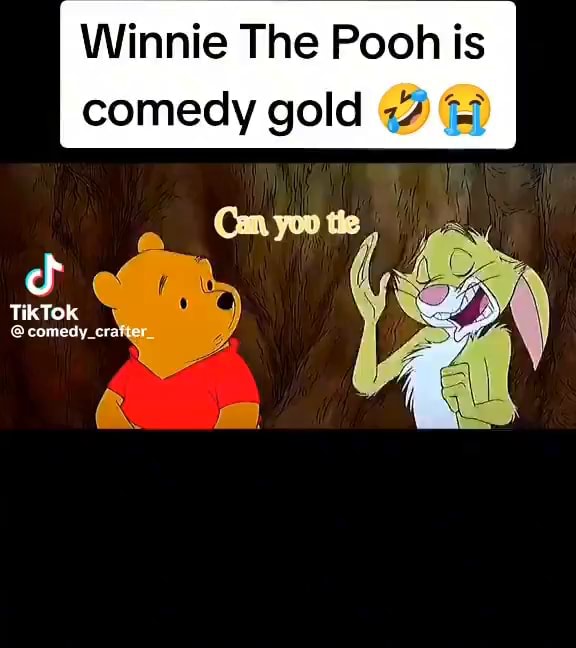 Winnie The Pooh is comedy gold Tik Tok @comedy ce - iFunny