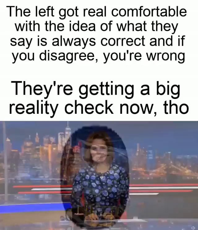 The left got real comfortable with the idea of what they say is always ...