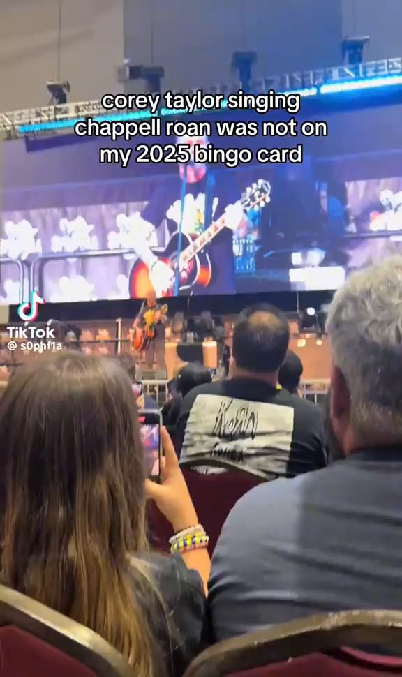 Corey taylor singing" chappell roan was not on my 2025 bingo card - iFunny