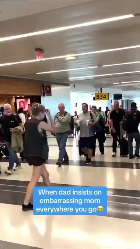 When Dad Insists On Embarrassing Mom Everywhere You I Ifunny