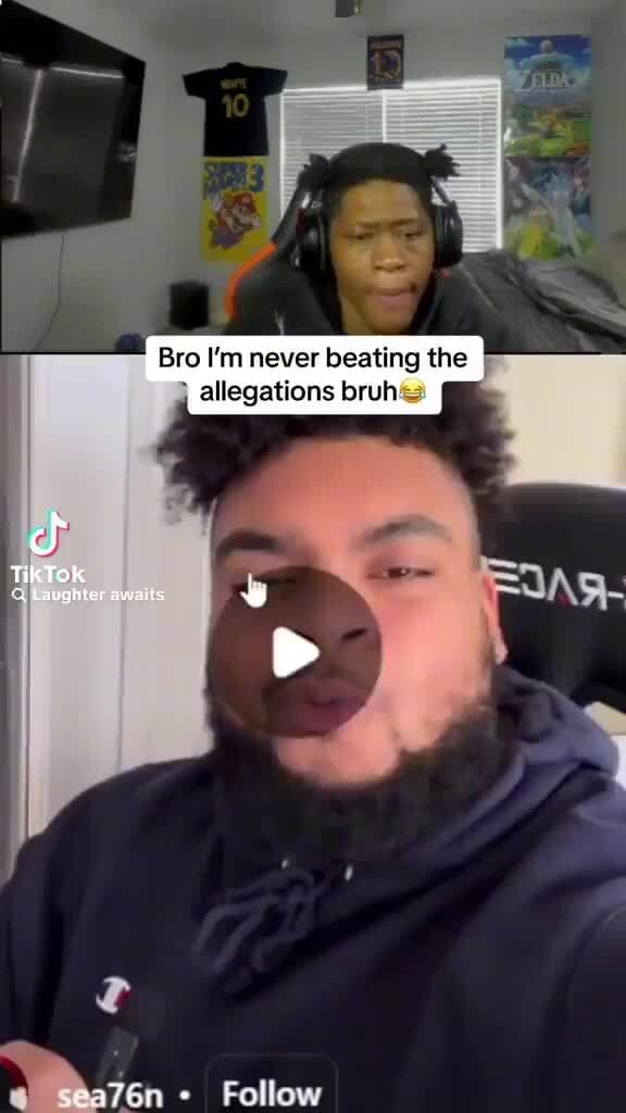 Bro I'm never beating the allegations bruh TikTok Laughter awaiis - iFunny