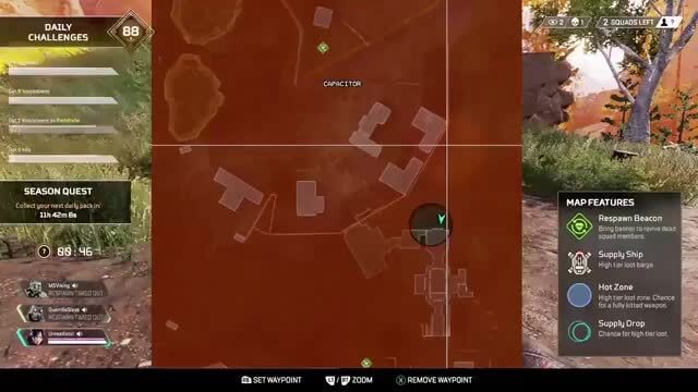 DAILY CHALLENGES CAPACITOR SEASON QUEST Collect your next daily packin ...