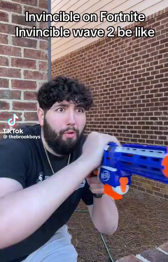 Invincible on Fortnite Invincible wave 2 be like ff TikTok thebrookboys ...