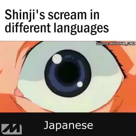 #shinji #evangelion #anime #english #japanese #italian #versions ...
