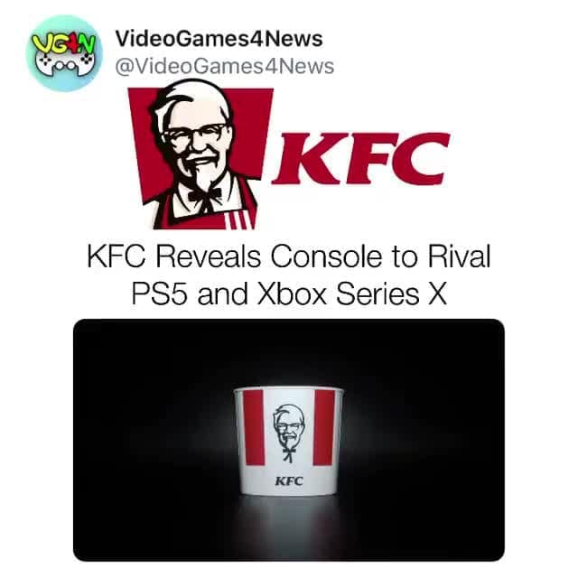 Elec KFC Reveals Console to Rival PS5 and Xbox Series X - iFunny