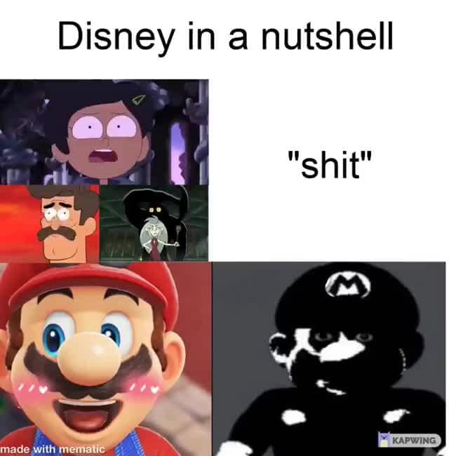 Disney in a nutshell "shit" - iFunny