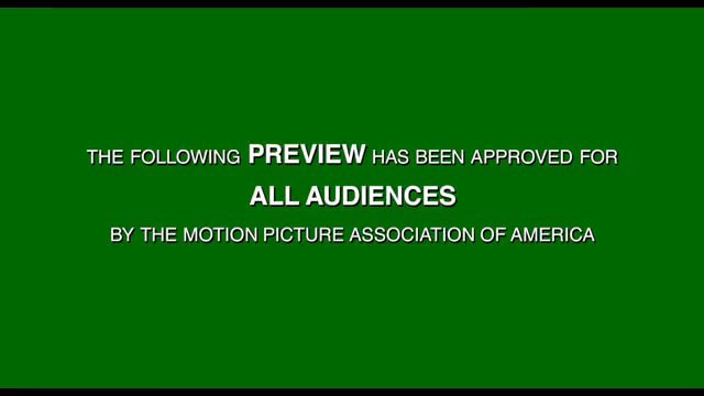 THE FOLLOWING PREVIEW Has BEEN APPROVED FOR ALL AUDIENCES BY THE MOTION ...