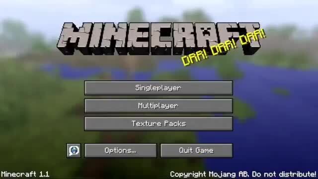 Singleplayer Multiplayer Texture Packs Options, Quit Game - iFunny