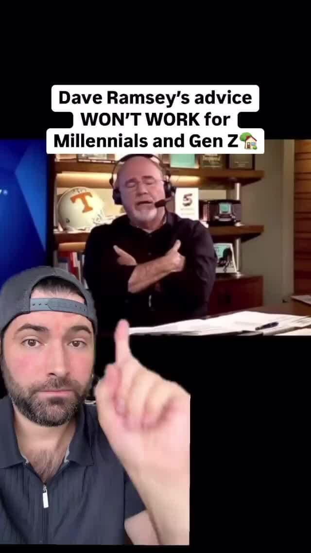 Dave Ramsey S Advice Won T Work For Millennials And Gen Z Ifunny
