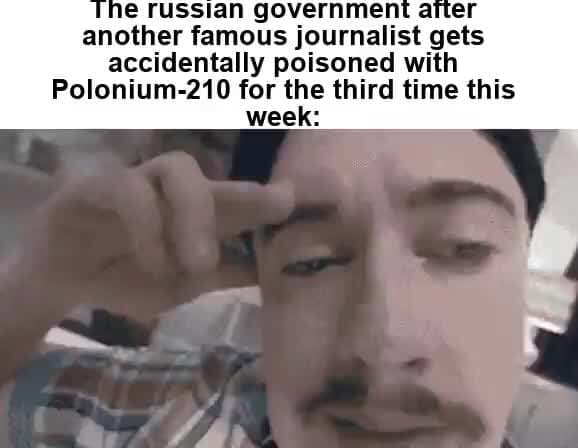 Russian government aft another famous journalist gets accidentally ...