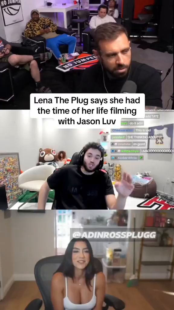 Lena The Plug says she had the time of her life filming with Jason Luv ...
