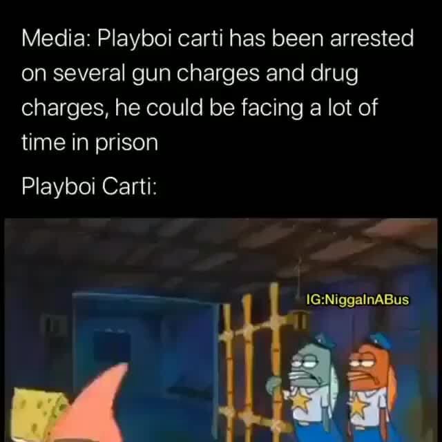 Media: Playboi carti has been arrested on several gun charges and drug ...