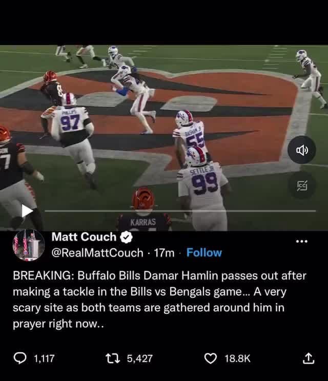KARAS I Matt Couch @ @RealMattCouch - - Follow BREAKING: Buffalo Bills ...