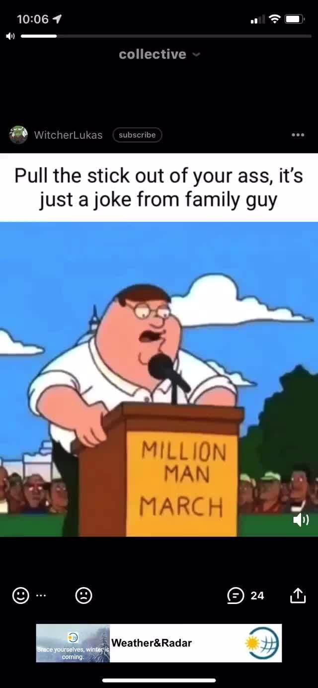 Collective WitcherLukas subscribe Pull the stick out of your ass, it's ...