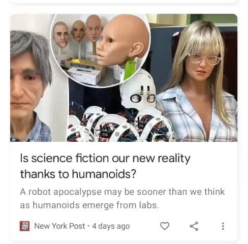Is science fiction our new reality thanks to humanoids? A robot ...