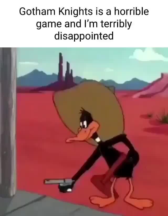 Gotham Knights is a horrible game and I'm terribly disappointed - iFunny