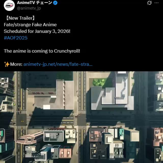 AnimeTV [New Trailer] Fake Anime Scheduled for January 3, 2026! # ...