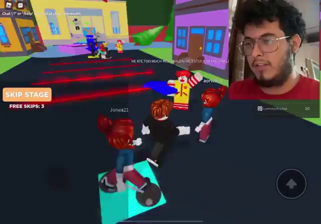 #roblox #gaming#lol#funny - SKIP STAGE FREE SKIPS: - iFunny