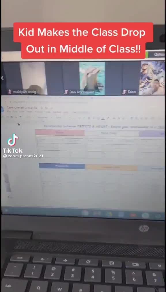 Kid Makes the Class Drop Out in Middle of Class! TikTOk - iFunny