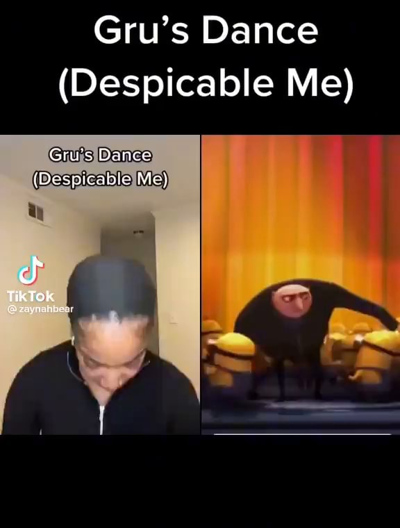 Gru's Dance (Despicable Me) Gru's Dance (Despicable Met Sf TikTok - iFunny