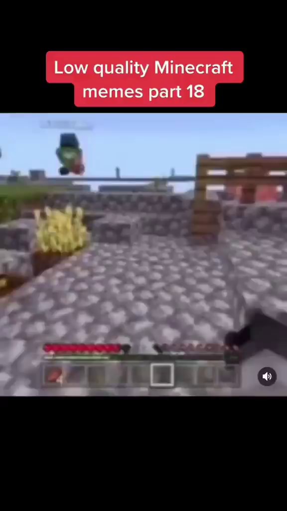 Low quality Minecraft memes part 18 - iFunny