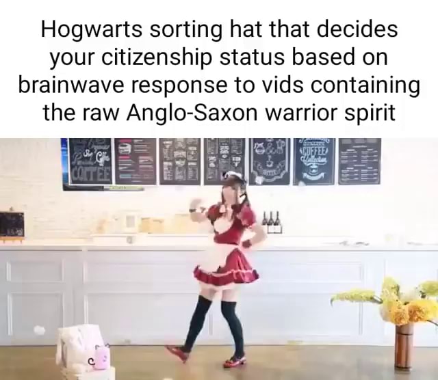 Hogwarts sorting hat that decides your citizenship status based on ...
