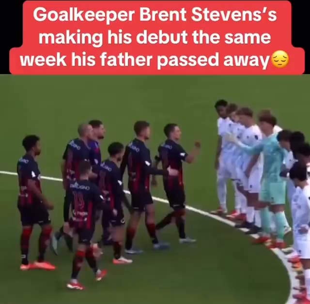 Goalkeeper Brent Stevens's making his debut the same week his father ...