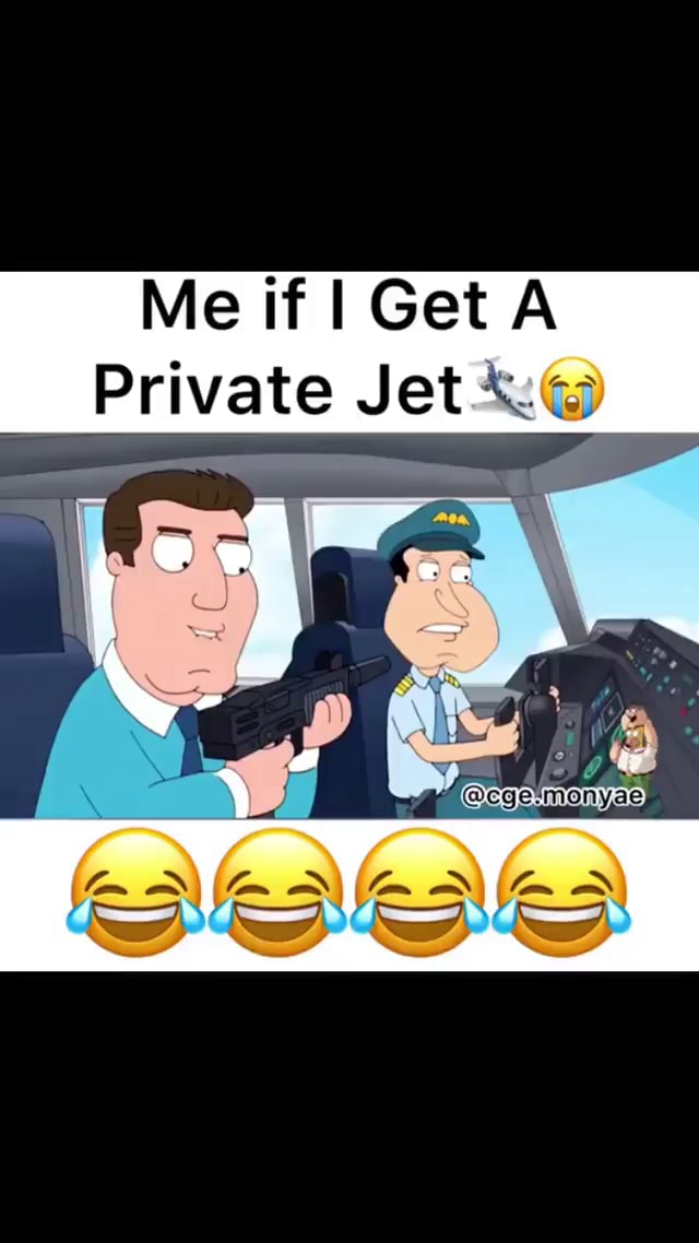 Me if I Get A Private Jet - iFunny