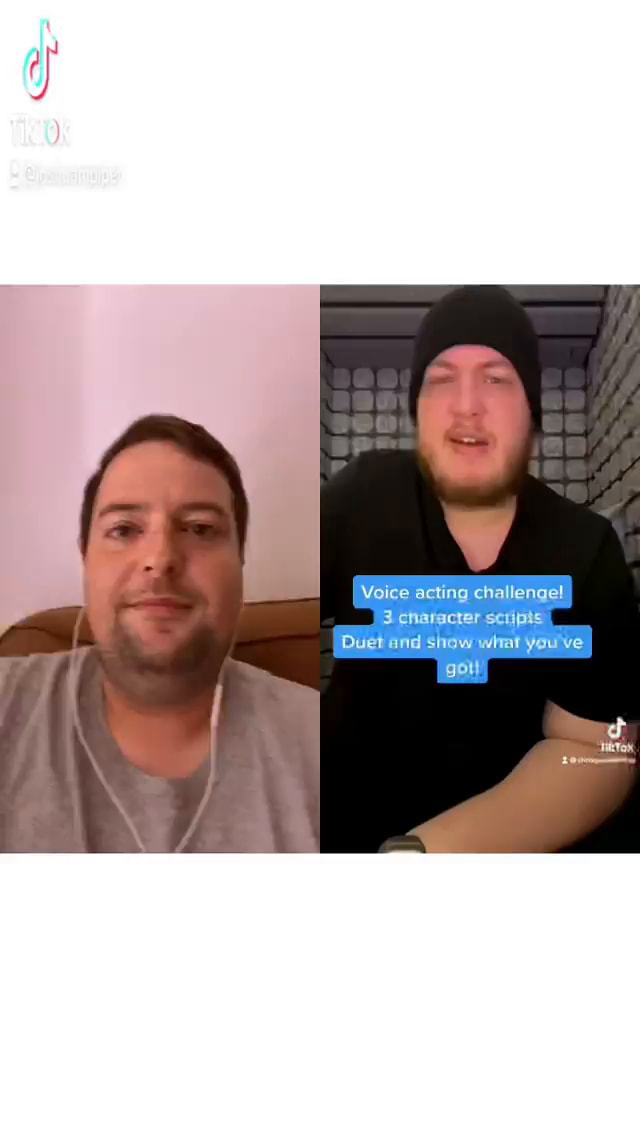 Voice acting challenge! 3 character scripts Duet and show what you've ...