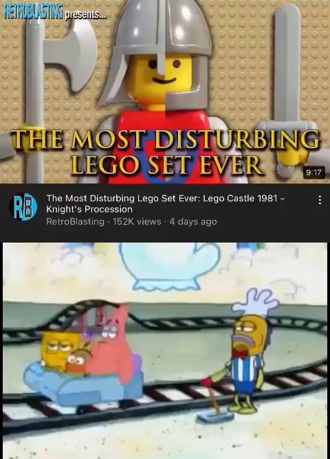 The Most Disturbing Lego Set Ever: Lego Castle 1981 - MOsT Knight's ...