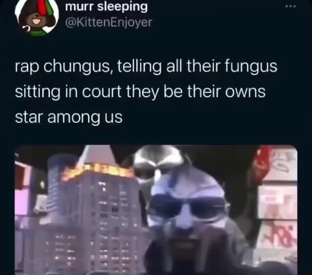 Murr Sleeping Wi Kittenenjoyer Rap Chungus Telling All Their Fungus Sitting In Court They Be