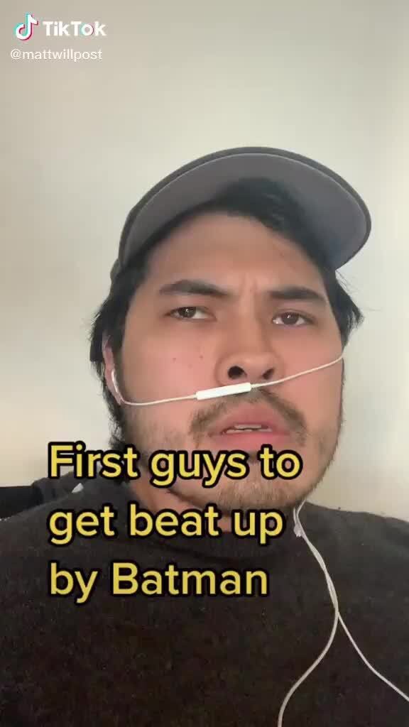 Get beat-up by Batman - iFunny