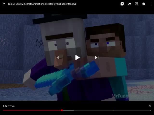 Top 5 Funny Minecraft Animations Created By MrFudgeMonkeyz - iFunny