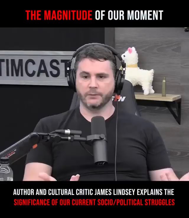 TUDE OF OUR MOMENT AUTHOR AND CULTURAL CRITIC JAMES LINDSEY EXPLAINS ...