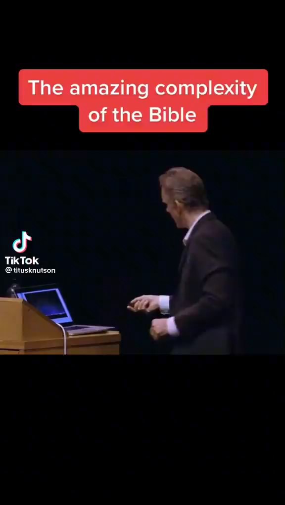 The amazing complexity of the Bible TikTok - iFunny