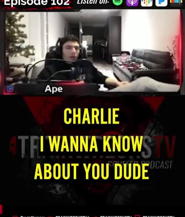 Penguinz0/cr1tikal’s tattoos - CHARLIE I WANNA KNOW ABOUT YOU DUDE - iFunny