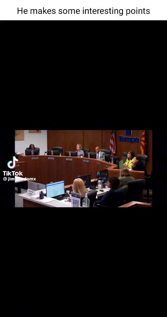 He makes some interesting points Tik Tok - iFunny