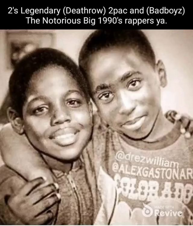 Legendary (Deathrow) 2pac and (Badboyz) The Notorious Big 1990's ...