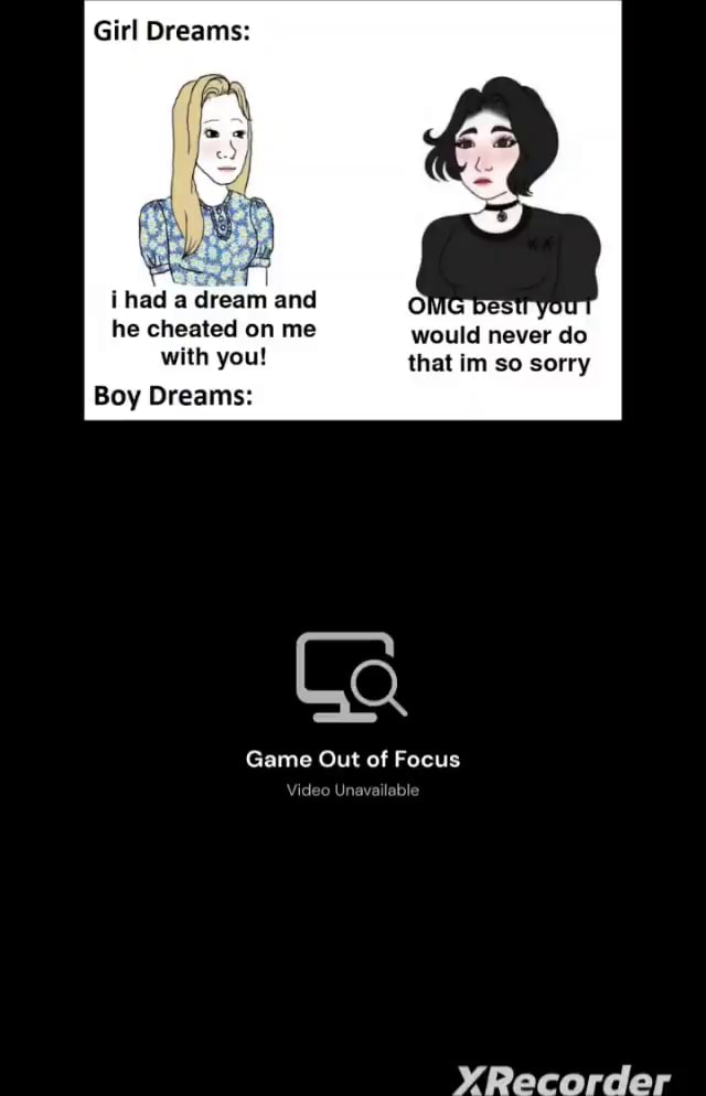 Girl Dreams: i had a dream and he cheated on me would never do with you ...