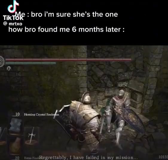 : bro i'm sure she's the one @ mrtxo how bro found me 6 months later ...